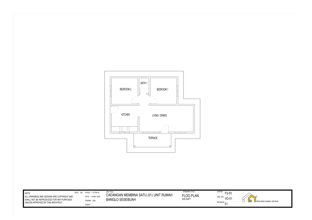 Minimalist Design - Kod 001 - Reka Bina Idaman